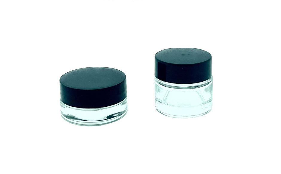 Glazen Potjes - Lekvrij - Amber en Transparant - gripzakje.com ...